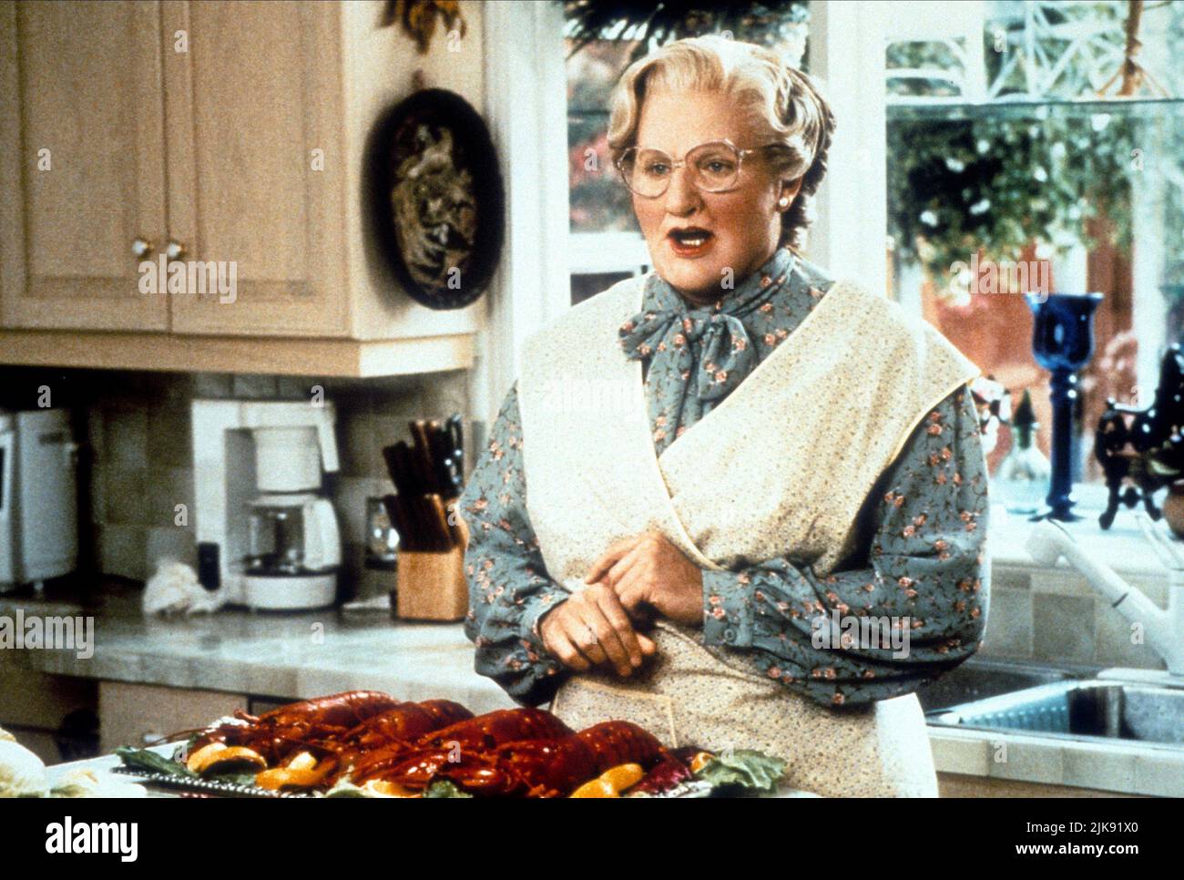 Robin Williams Film Mrs. Doubtfire (USA 1993) Characters: Daniel ...