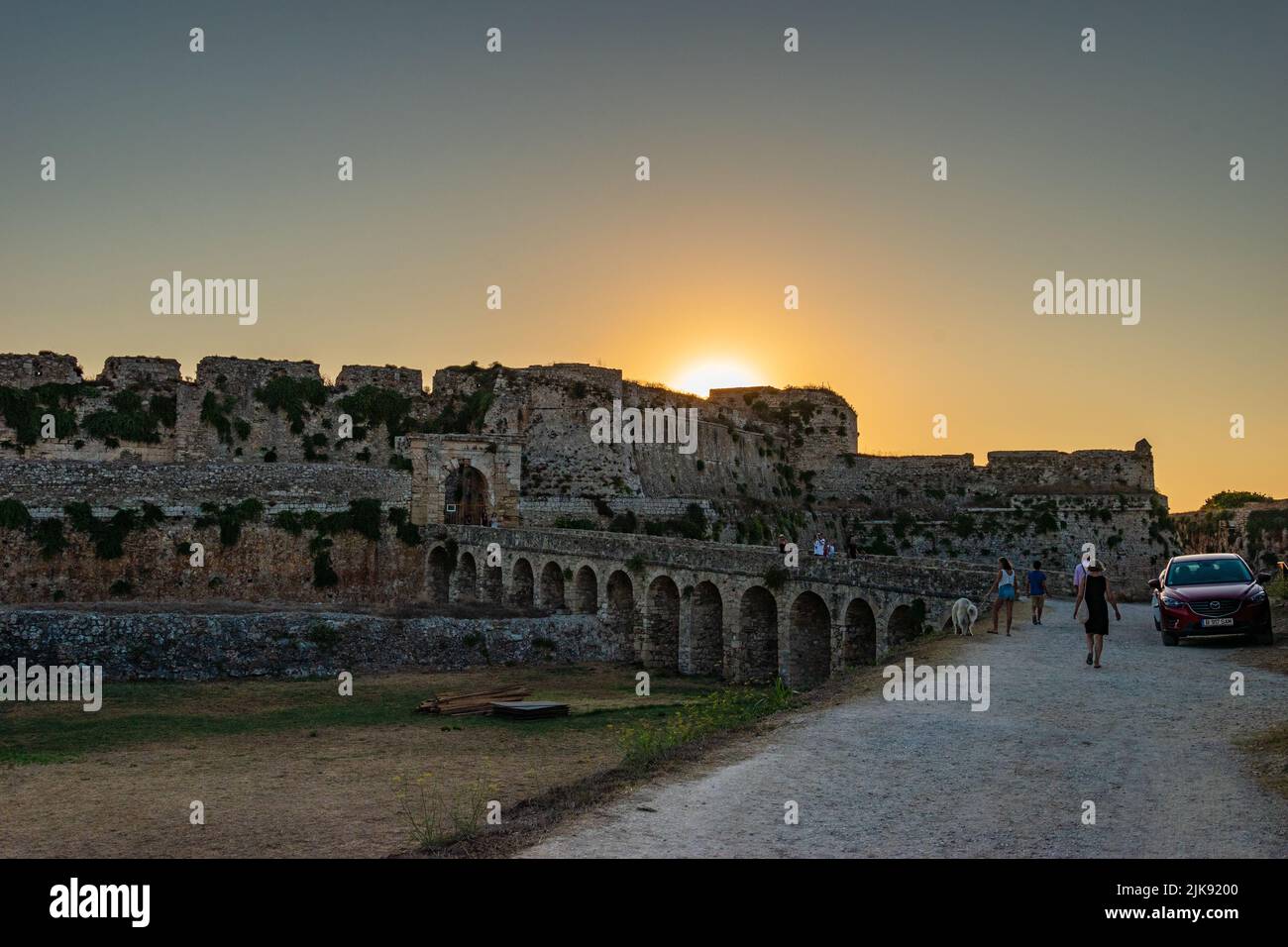 Methoni sunset hi-res stock photography and images - Alamy