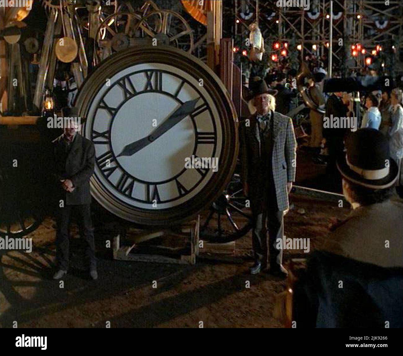 Back to the future part iii clock hi-res stock photography and images ...
