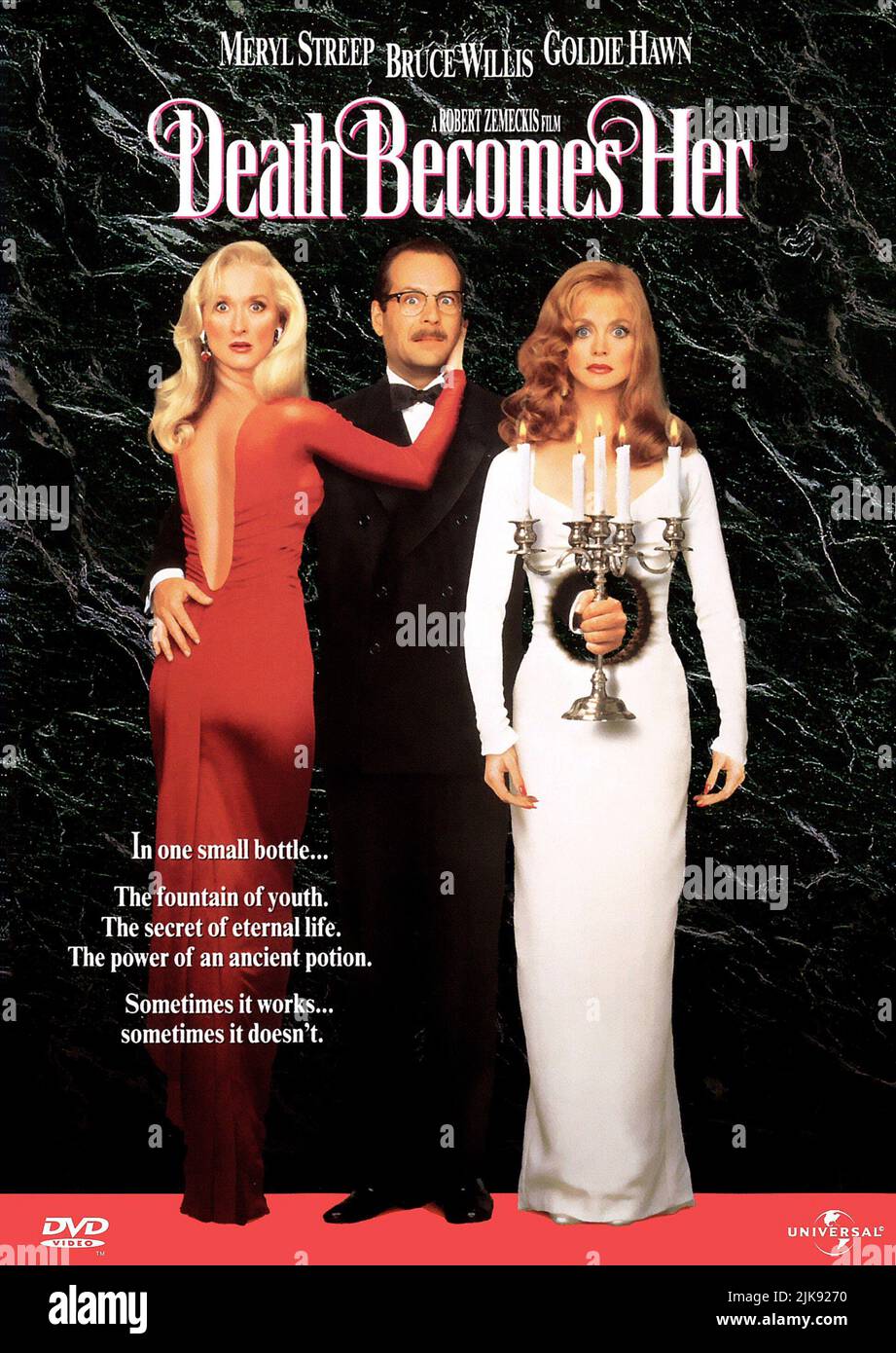 Meryl Streep, Bruce Willis & Goldie Hawn Poster Film: Death Becomes Her ...
