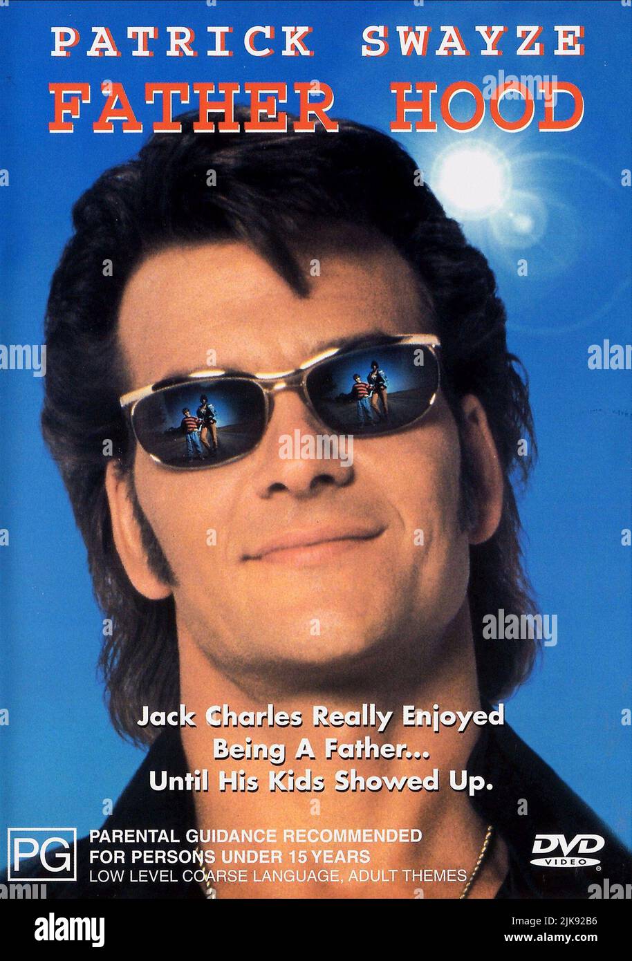 Patrick Swayze Poster Film Father Hood (1993) Characters: Jack Charles ...