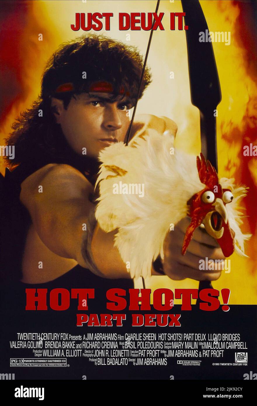 Charlie Sheen Poster Film Hot Shots! Part Deux (1993) Characters ...