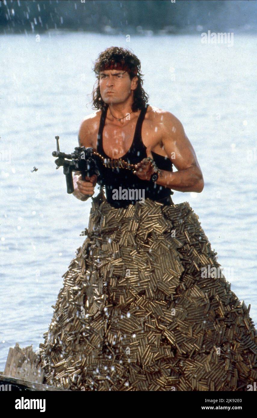 Charlie Sheen Film Hot Shots! Part Deux (1993) Characters: Topper ...