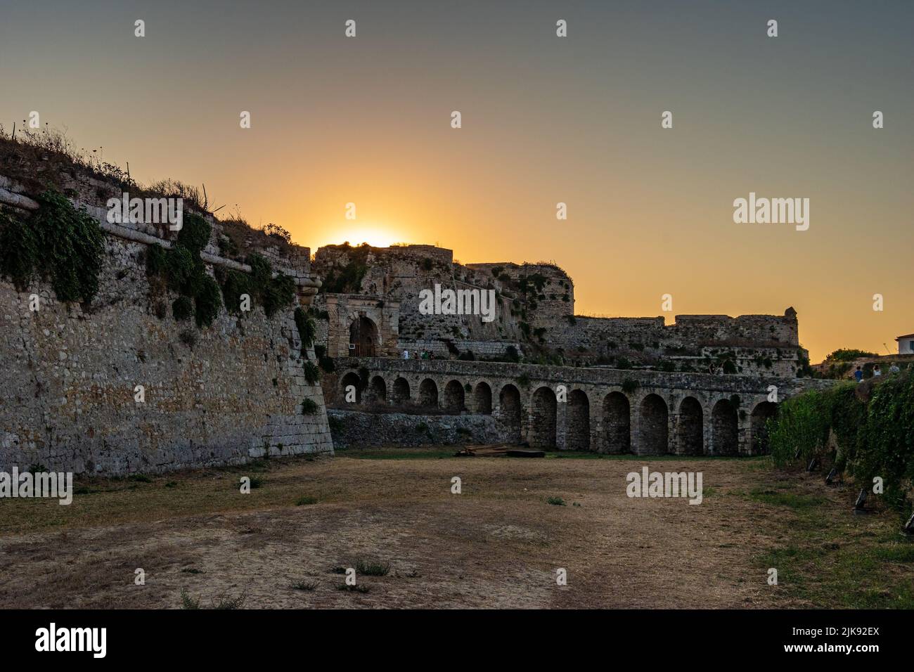 Methoni sunset hi-res stock photography and images - Alamy