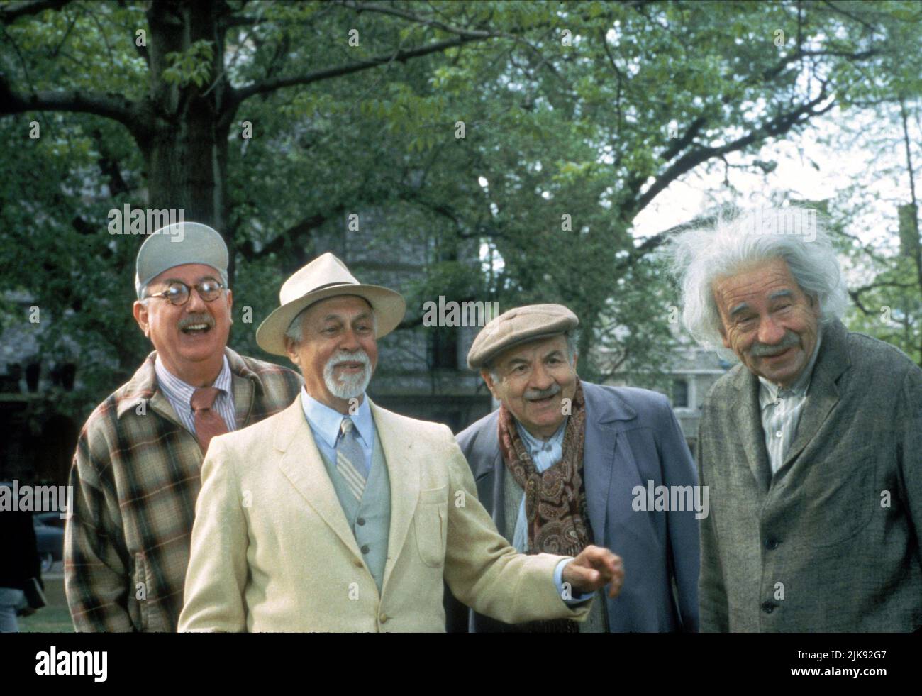 Joseph Maher, Gene Saks & Walter Matthau Film: I.Q. (USA 1994 ...