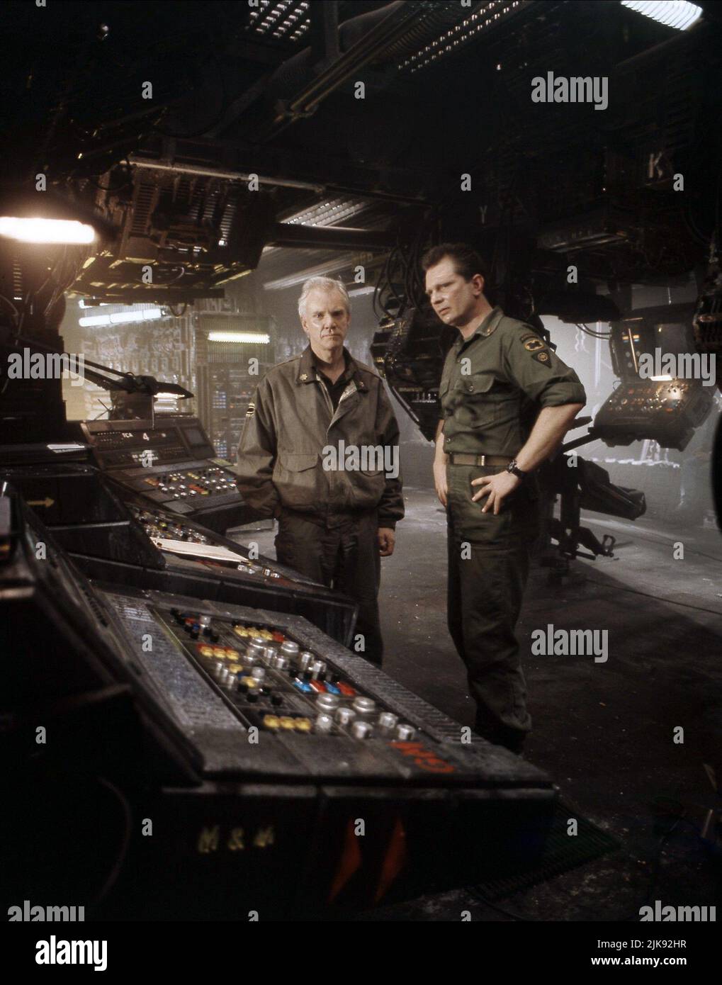 Malcolm Mcdowell & Leon Rippy Film: Moon 44 (GER 1990) Characters ...