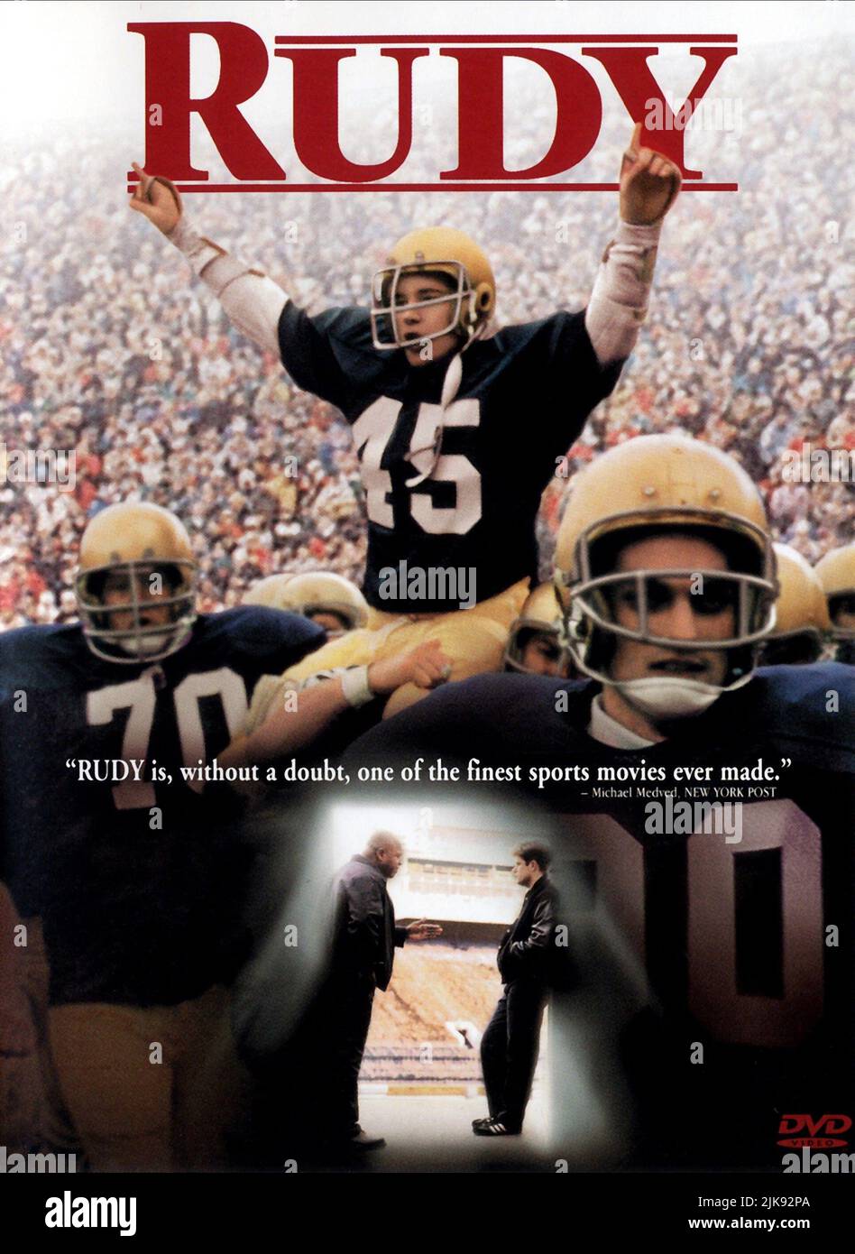 Movie Poster Film Rudy (USA 1993) Director: David Anspaugh 18 September 1993 **WARNING** This ...