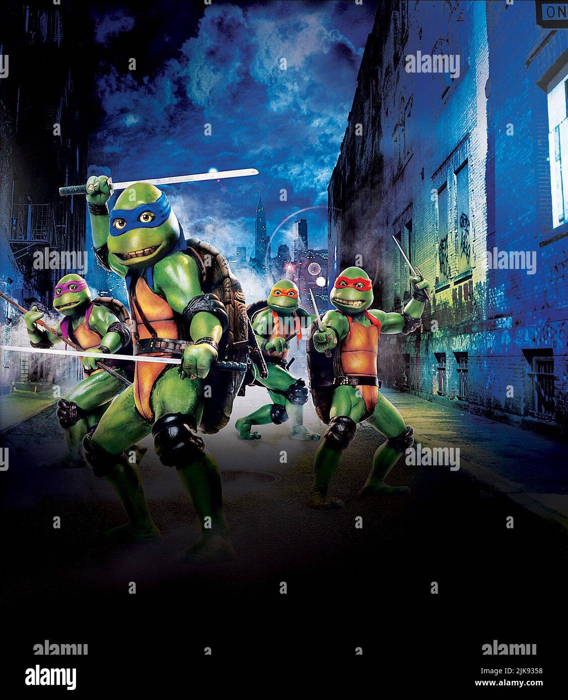 Raphael, Leonardo, Michaelangelo & Donatello Film: Teenage Mutant Ninja Turtles (USA/HK 1990 ...