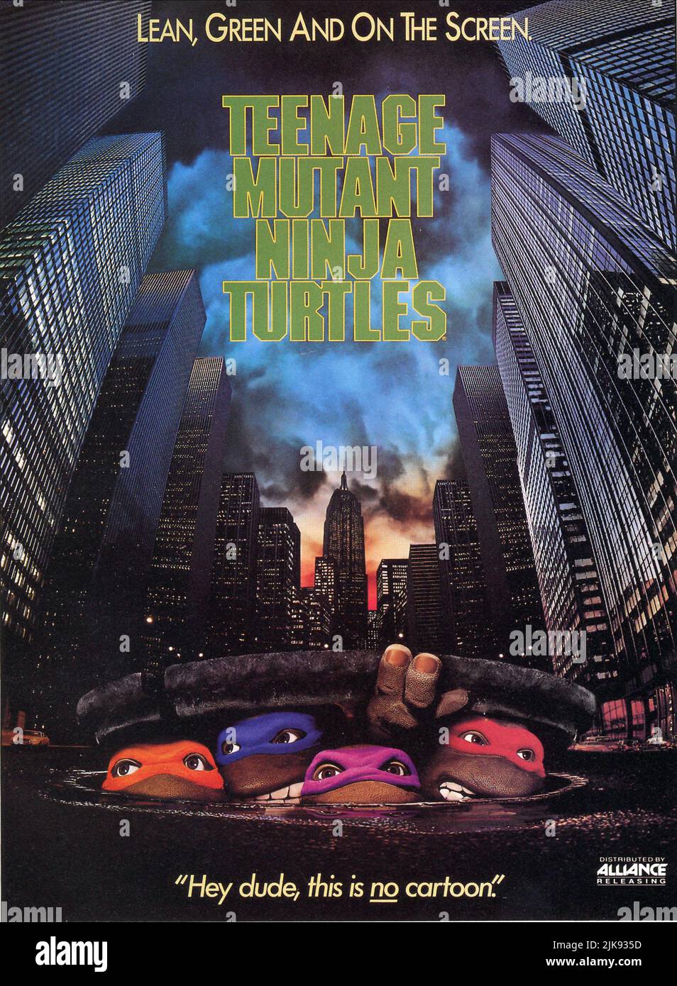 Michaelangelo, Leonardo, Donatello & Raphael Poster Film: Teenage ...