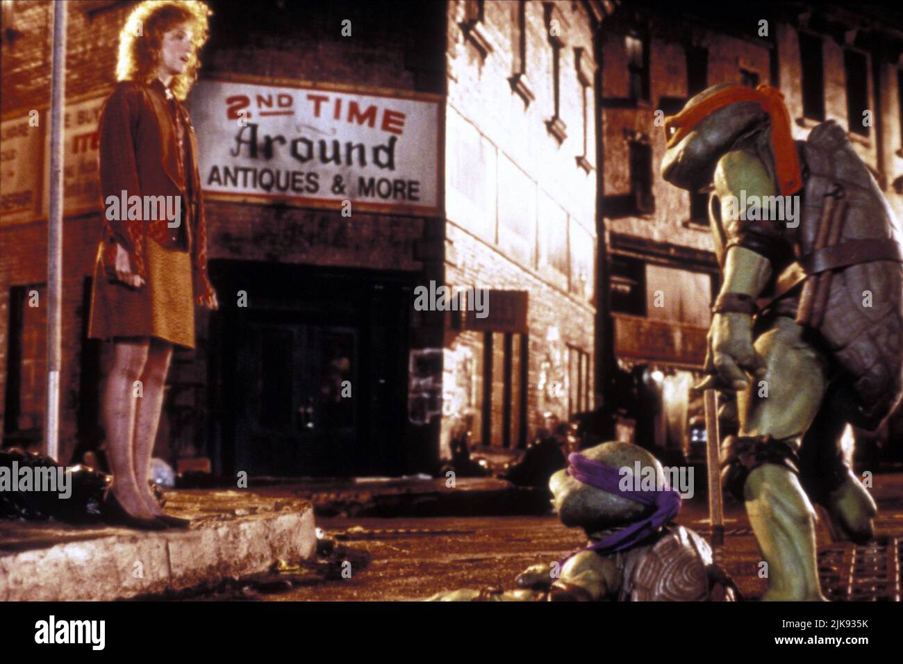 Judith Hoag, Donatello & Michaelangelo Film: Teenage Mutant Ninja ...