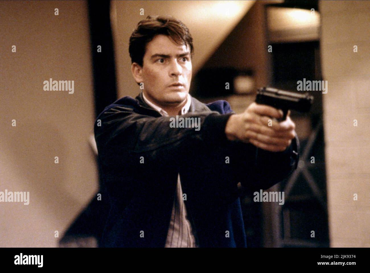 Charlie Sheen Film The Rookie (USA 1990) Characters: David Ackerman ...