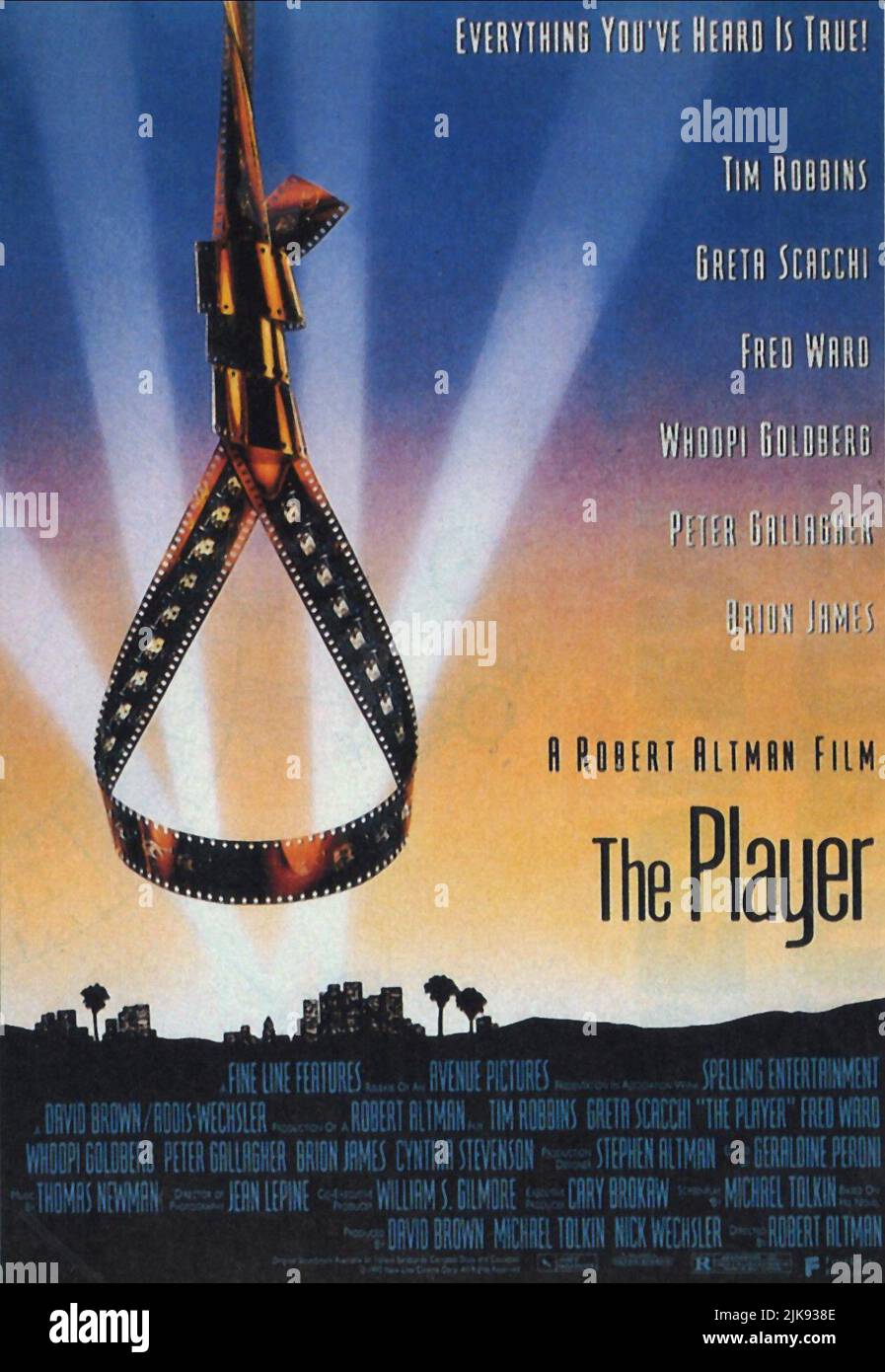 Movie Poster Film: The Player (USA 1992) Director: Robert Altman 03 ...