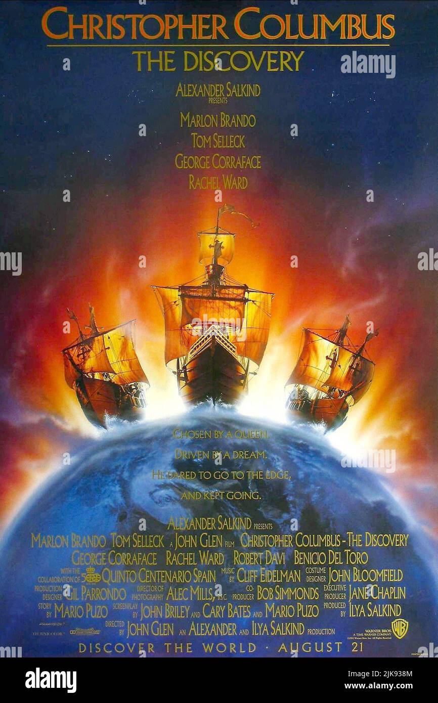Movie Poster Film Christopher Columbus: The Discovery (UK/USA/E 1992 ...
