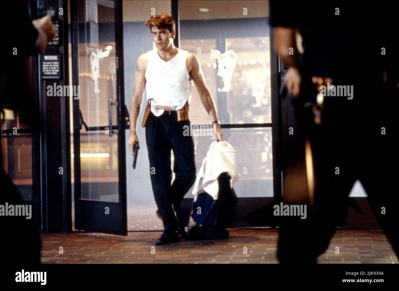 Charlie Sheen Film The Rookie (USA 1990) Characters: David Ackerman ...