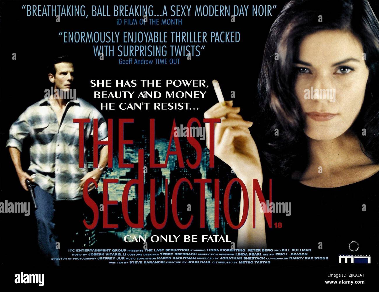 Linda Fiorentino Poster Film: The Last Seduction (1992) Characters: Bridget Gregory Director ...