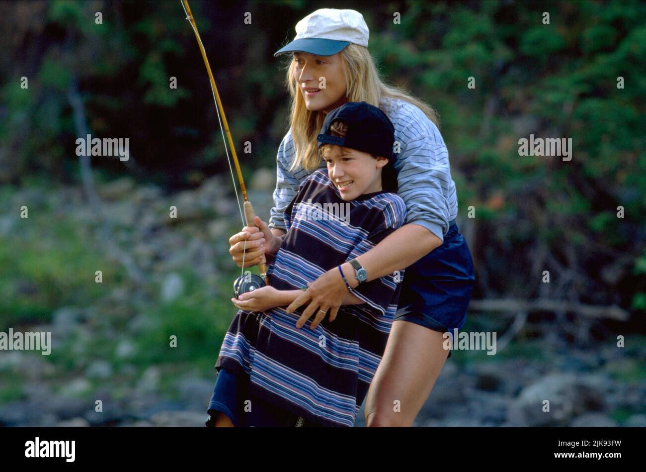 Meryl Streep & Joseph Mazzello Film The River Wild (USA 1994 ...