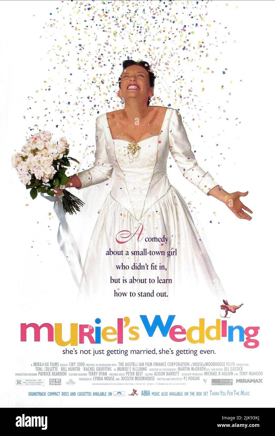 Toni Collette Film: Muriel'S Wedding (AUS/FR 1994) Characters: Muriel Heslop Director: P.J ...