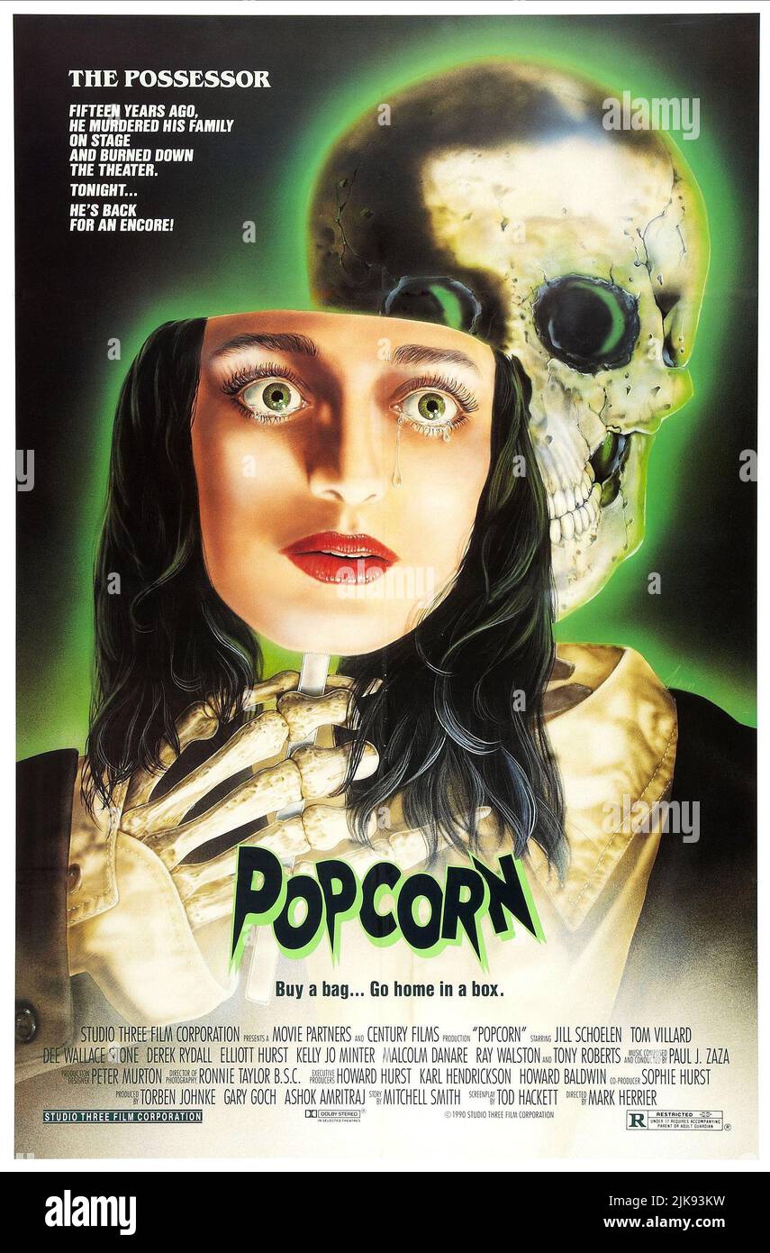 Movie Poster Film Popcorn (1992) Director: Mark Harrier, Alan Ormsby 01 ...