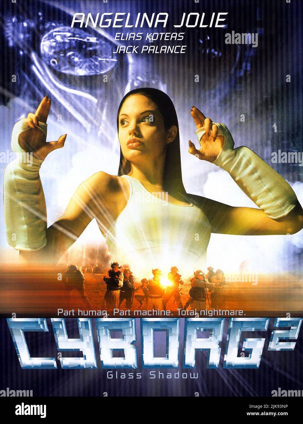 Angelina Jolie Film Cyborg 2 (1993) Characters: Casella 'Cash' Reese Director: Michael Schroeder ...