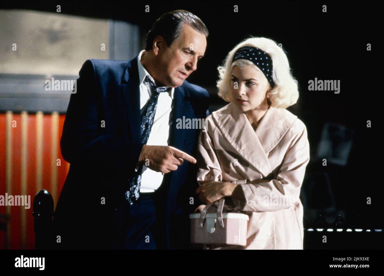 Danny Aiello & Sherilyn Fenn Film Ruby (1992) Characters: Jack Ruby ...