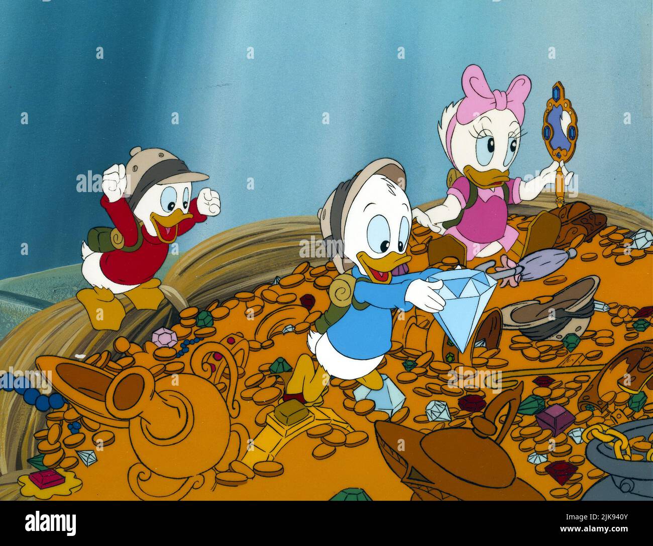 Huey Duck, Dewey Duck & Webby Vanderquack Film: Ducktales The Movie: Treasure Of The Lost Lamp ...