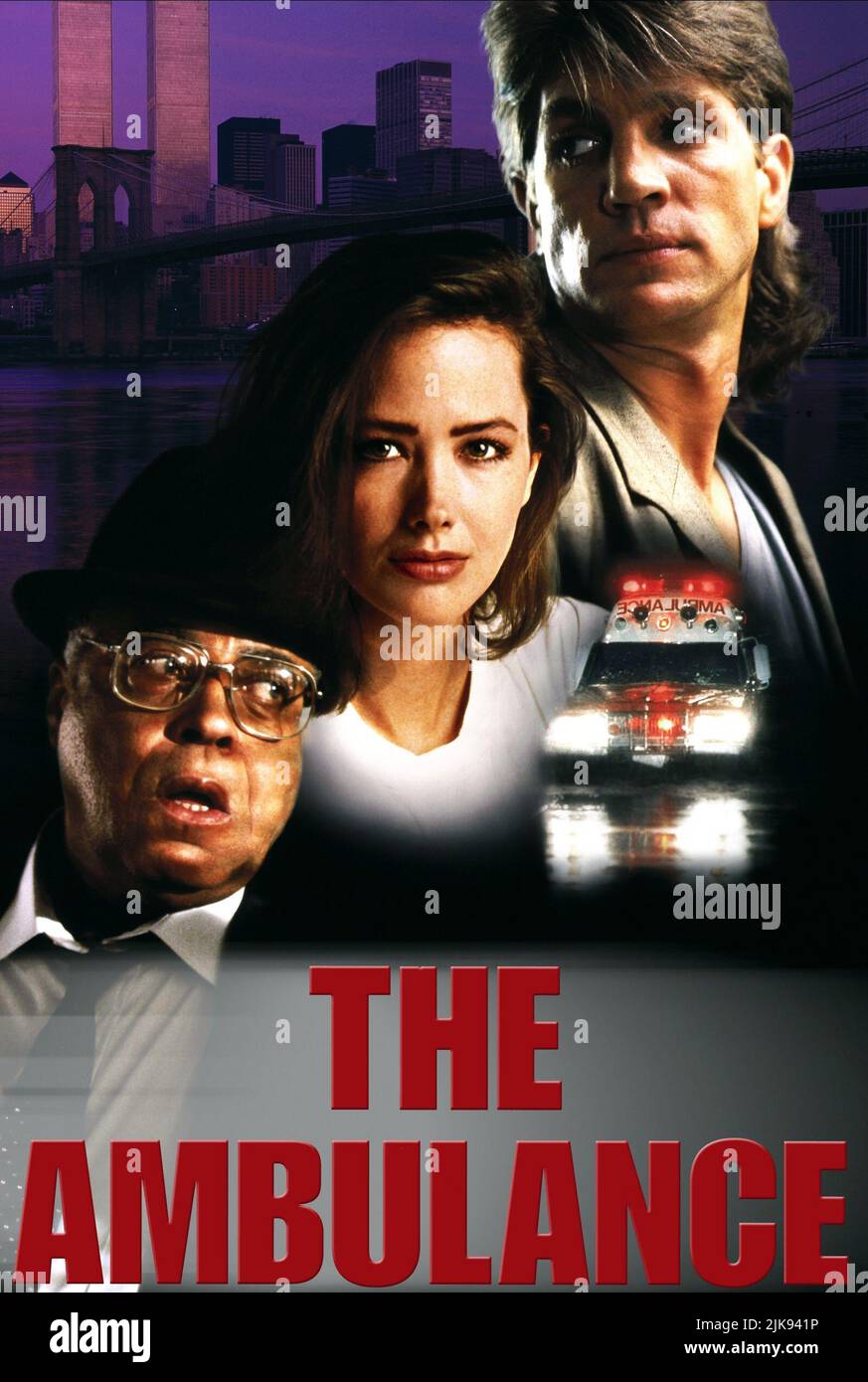 James Earl Jones, Janine Turner & Eric Roberts Poster Film: The Ambulance (1990) Characters: Lt ...