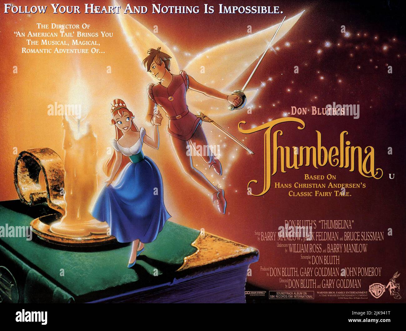 Film Posters Film Thumbelina (1994) Director: Don Bluth 30 March 1994 ...