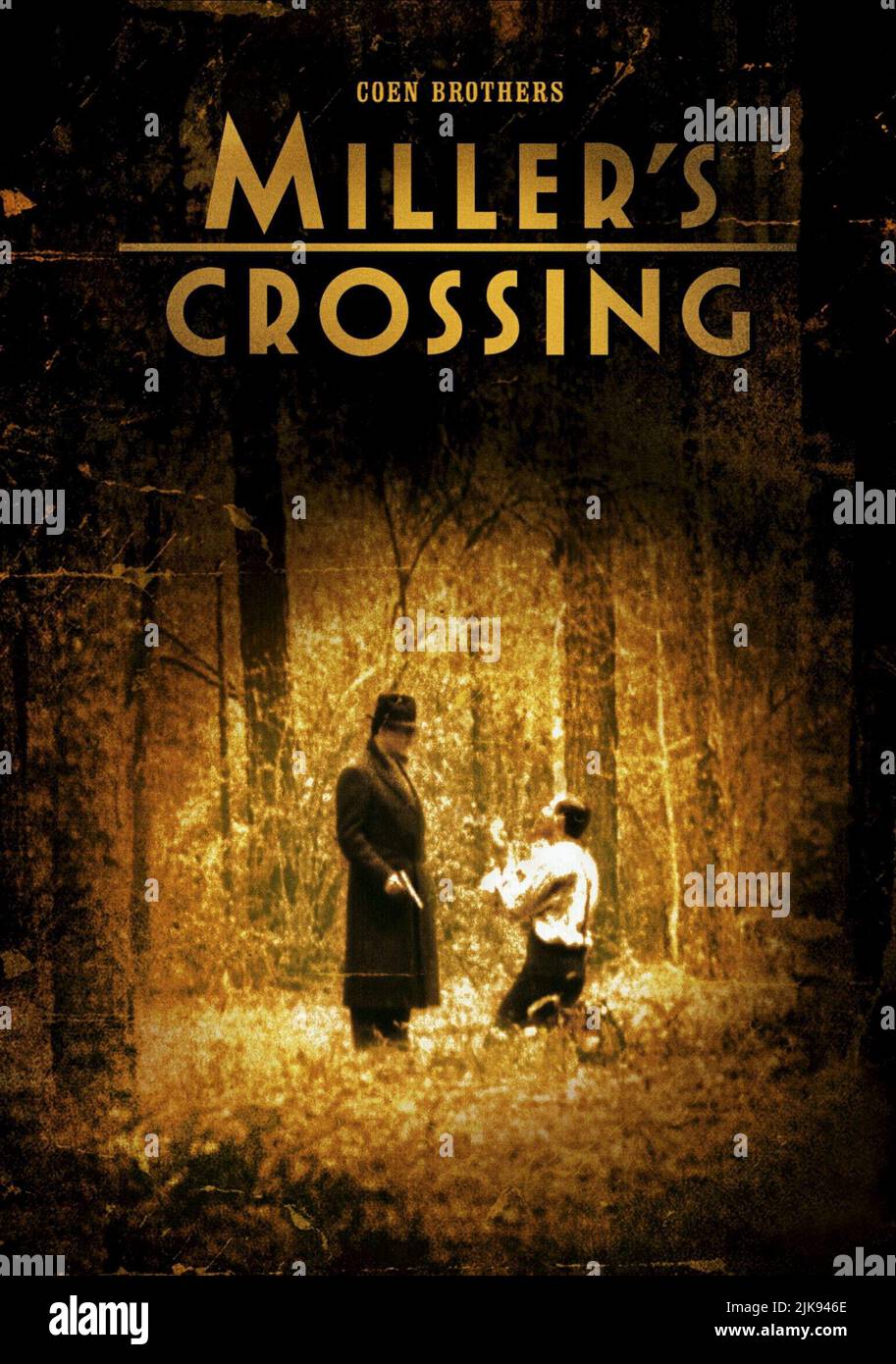 Gabriel Byrne & John Turturro Poster Film: Miller'S Crossing (USA 1990 ...