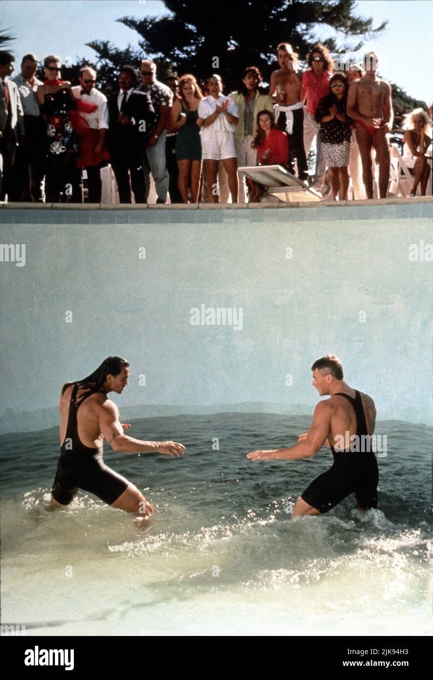 Scene With Jean-Claude Van Damme Film A.W.O.L. Absent Without Leave: Lionheart; Awol (1990 ...