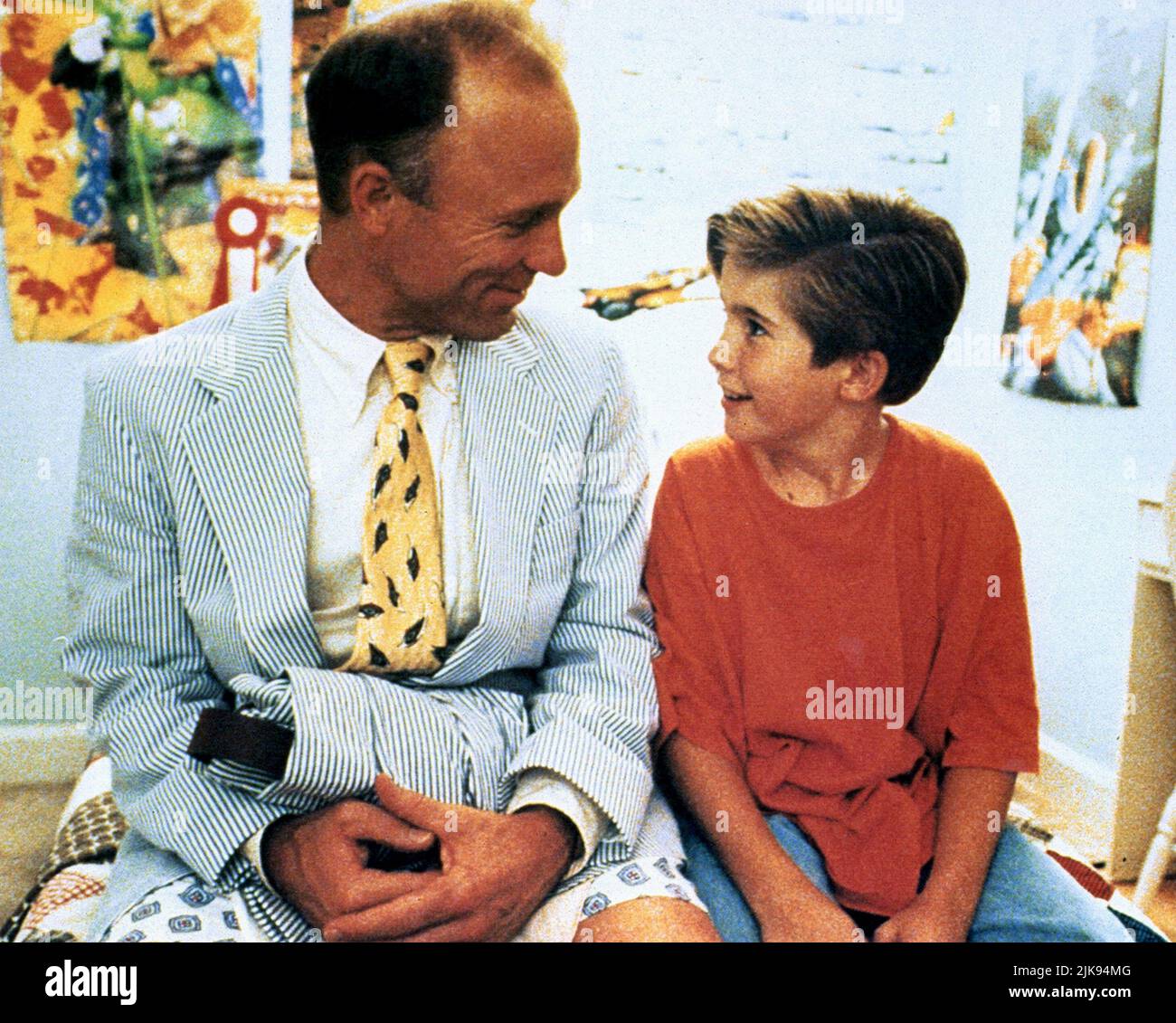 Ed Harris & Michael Patrick Carter Film Milk Money (1994) Characters: Tom Wheeler & Frank ...