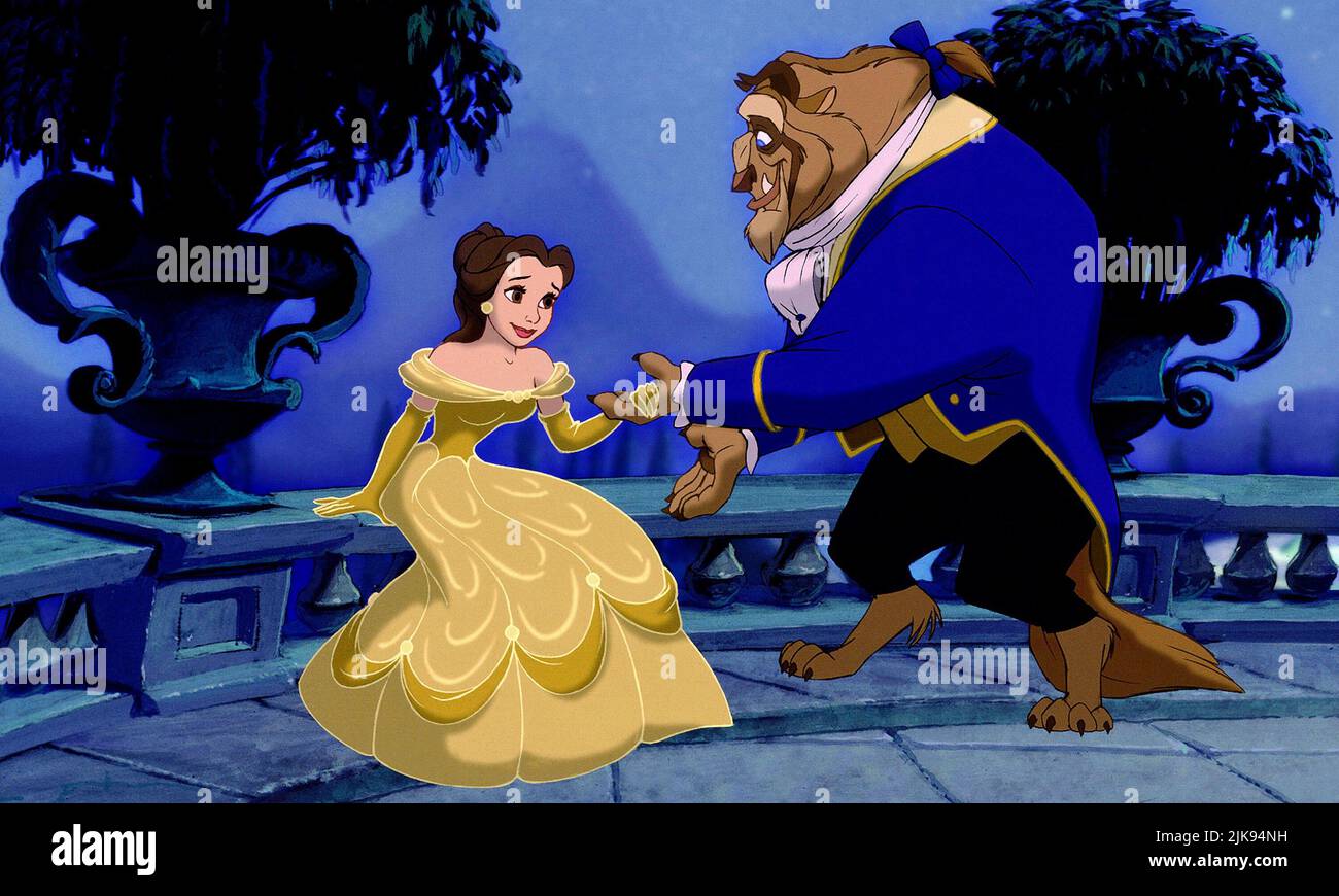 Belle & Beast Film Beauty And The Beast (USA 1991) Characters: Belle ...