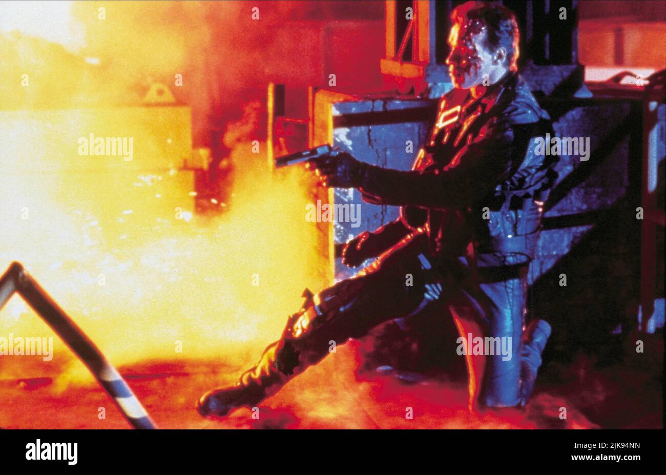 Terminator 2 arnold gun hi-res stock photography and images - Alamy