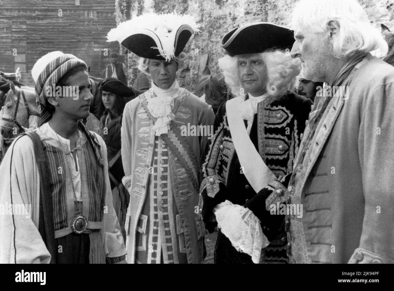 Navin Chowdhry, Ralph Bates & Peter Vaughan Film: King Of The Wind (UK ...