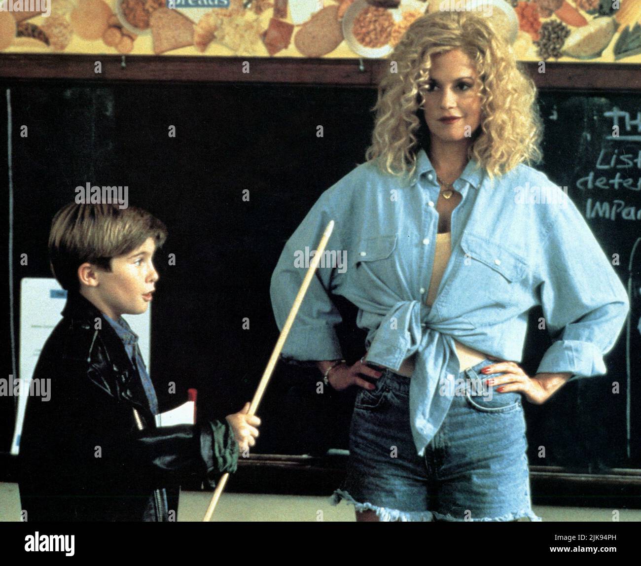 Michael Patrick Carter & Melanie Griffith Film Milk Money (1994) Characters: Frank Wheeler & V ...