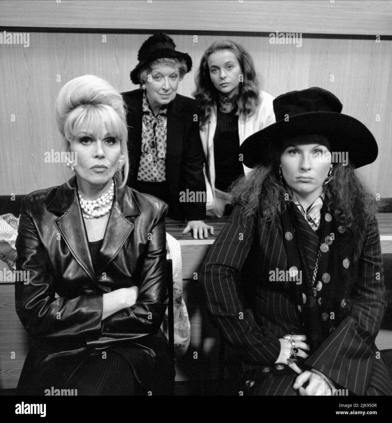 Joanna Lumley, June Whitfield, Julia Sawalha & Jennifer Saunders ...