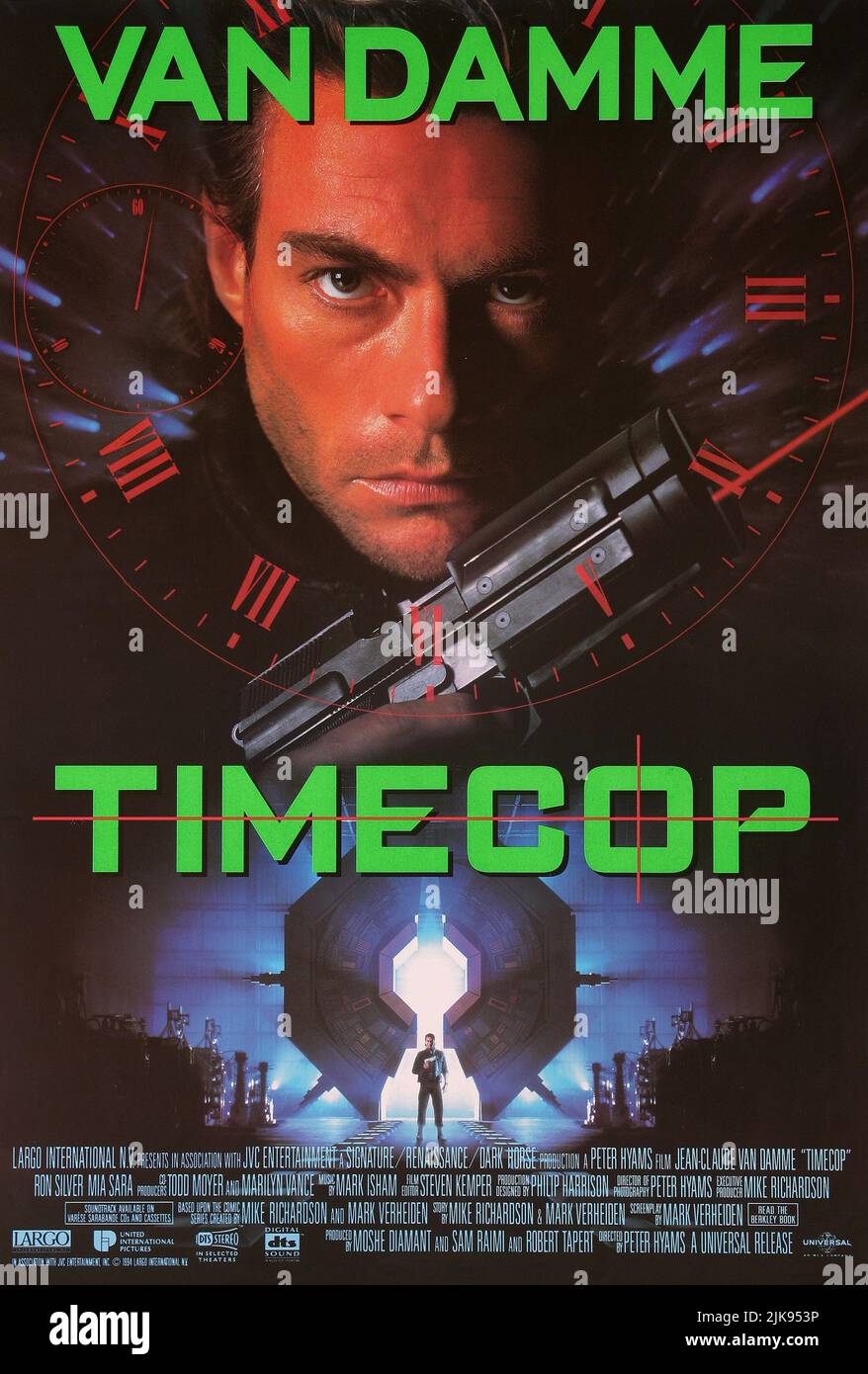 Jean-Claude Van Damme Poster Film: Timecop (1990) Director: Peter Hyans 16 September 1994 ...