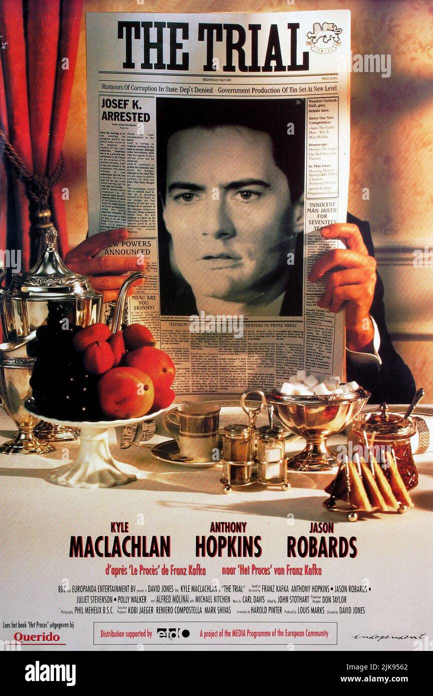 Film Poster Film: The Trial (1993) Director: David Hugh Jones 13 May ...