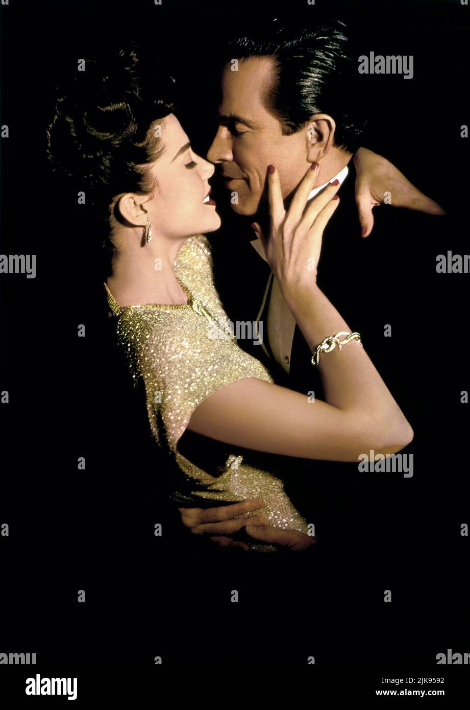 Annette Bening & Warren Beatty Film Bugsy (1991) Characters: Virginia ...