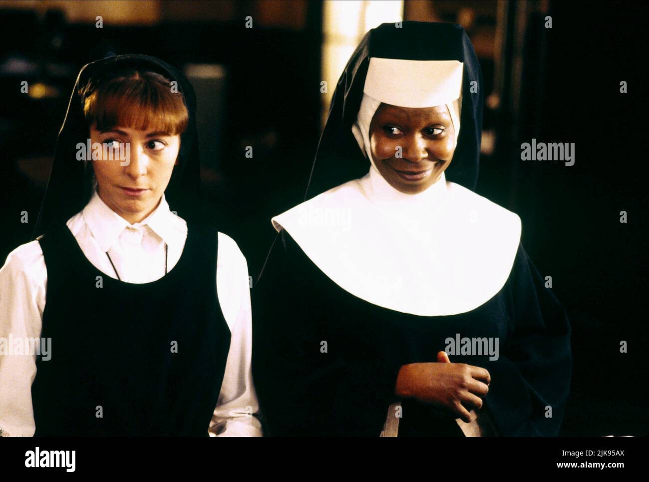 Wendy Makkena & Whoopi Goldberg Film Sister Act (USA 1992) Characters: Sister Mary Robert ...