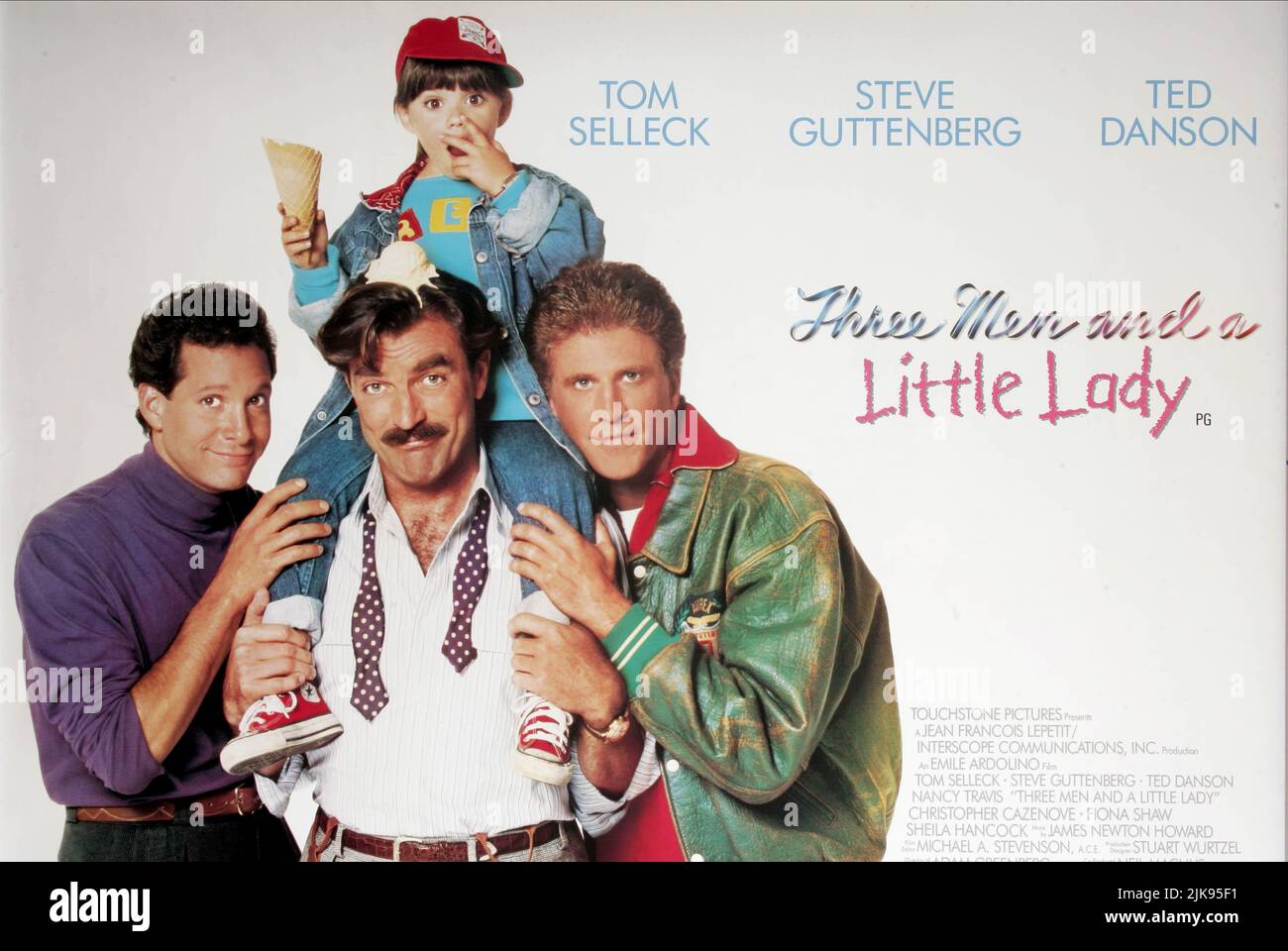 Steve Guttenberg, Tom Selleck, Ted Danson & Robin Weisman Poster Film ...