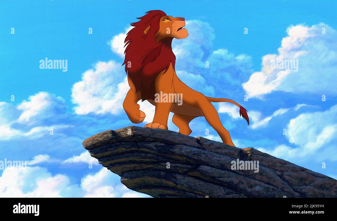 Simba On Pride Rock Film: The Lion King (USA 1994) Director: Roger ...
