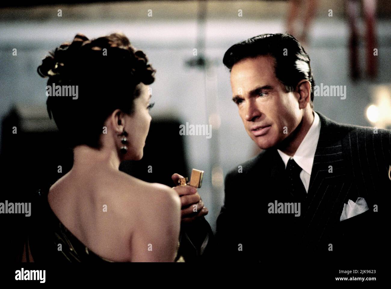 Annette Bening & Warren Beatty Film Bugsy (1991) Characters: Virginia ...