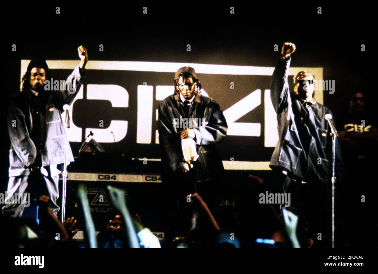 Chris Rock, Deezer D & Allen Payne Film Cb4 (1993) Characters: Albert,Otis & Euripides Director ...