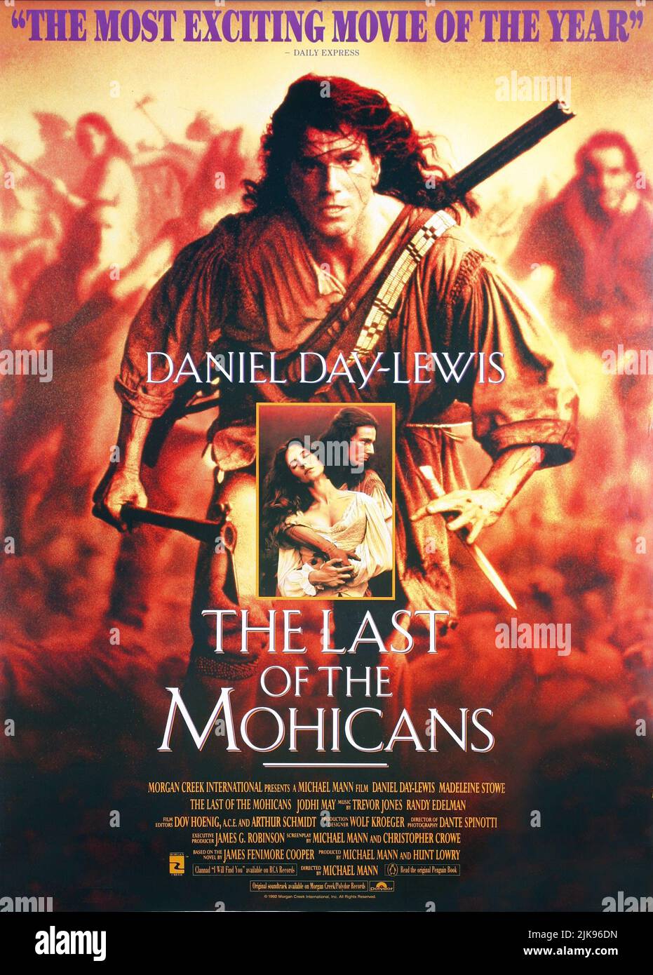 The Last Of The Mohicans Movie Poster