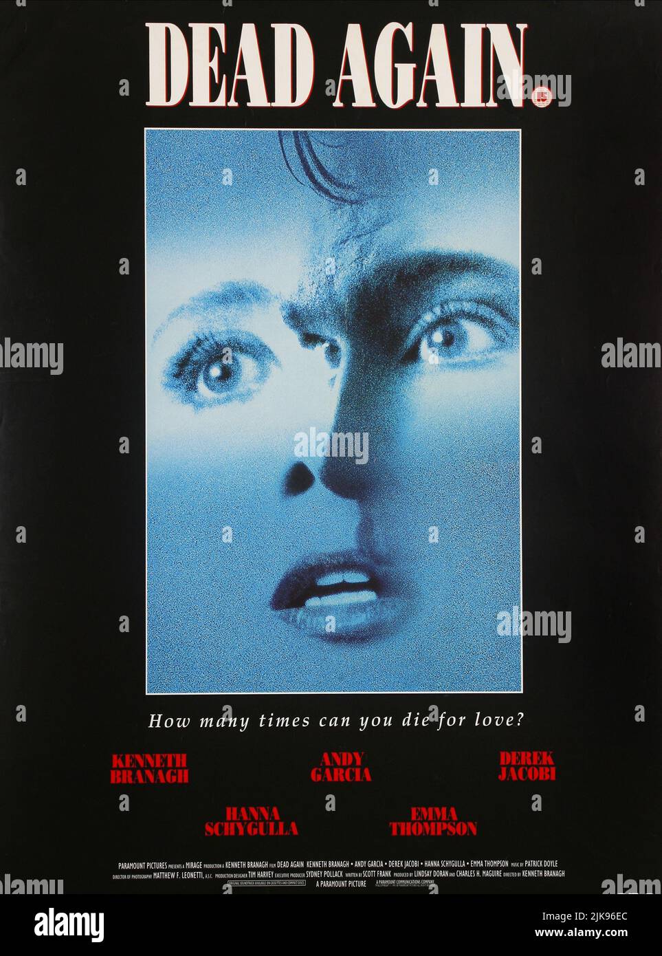 Film Poster Film Dead Again (1991) Director: Kenneth Branagh 23 August 1991 **WARNING** This ...