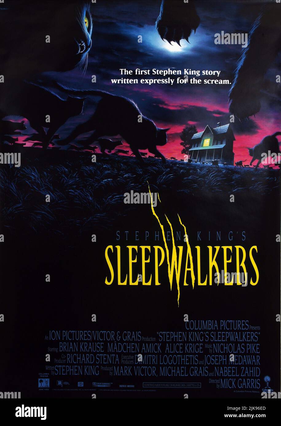 Sleepwalkers 1992 poster hi-res stock photography and images - Alamy