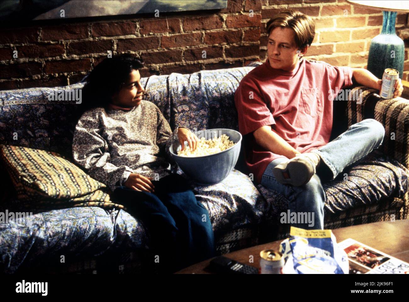 Christina Vidal & Michael J. Fox Film Life With Mikey; Give Me A Break (USA 1993) Characters ...