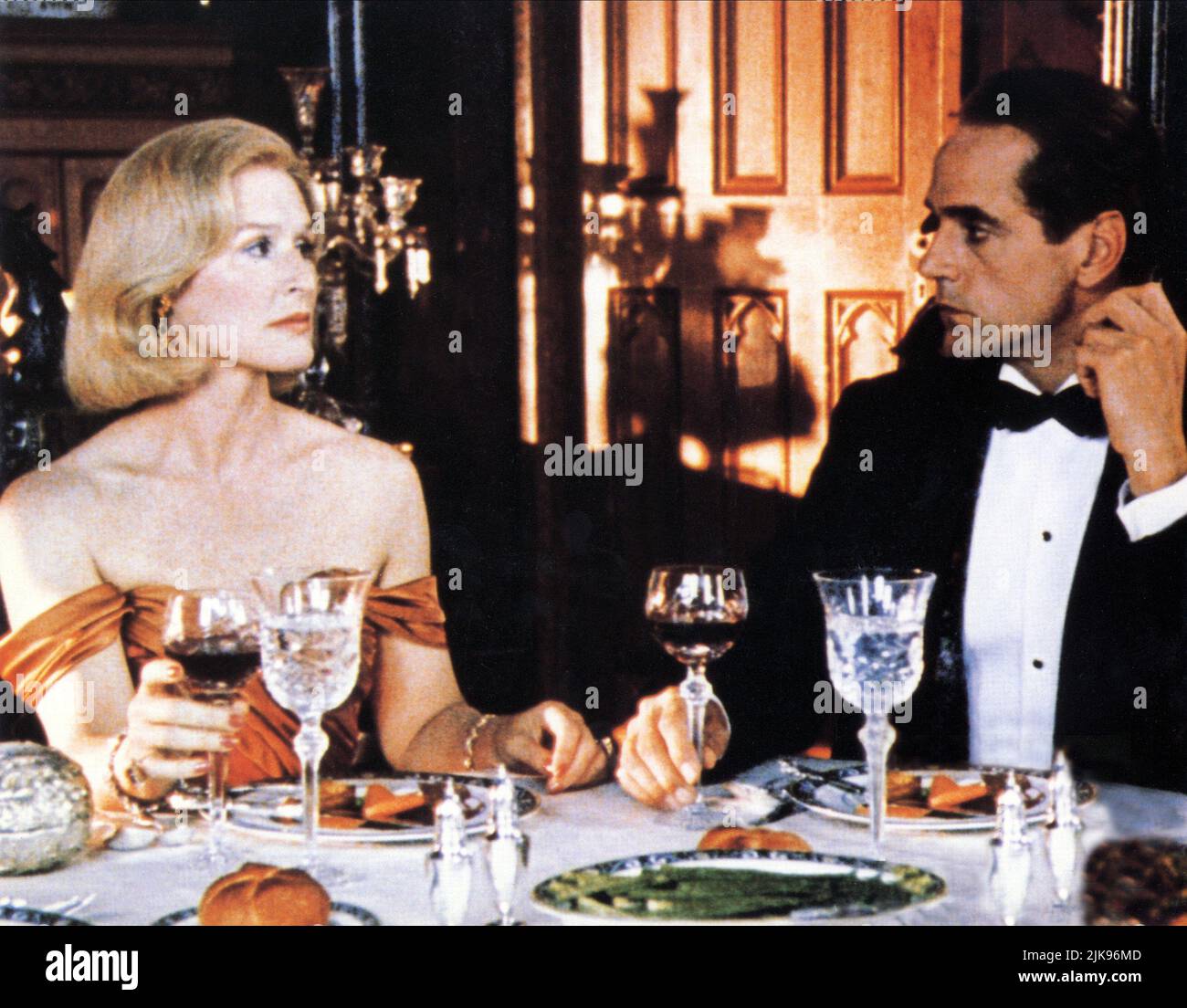Glenn Close & Jeremy Irons Film: Reversal Of Fortune (USA/UK/JP 1990 ...