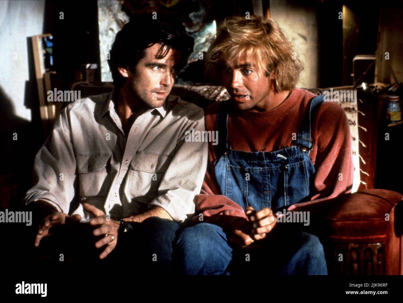 Pierce Brosnan & Jeff Fahey Film: The Lawnmower Man (USA/UK/JP 1992 ...