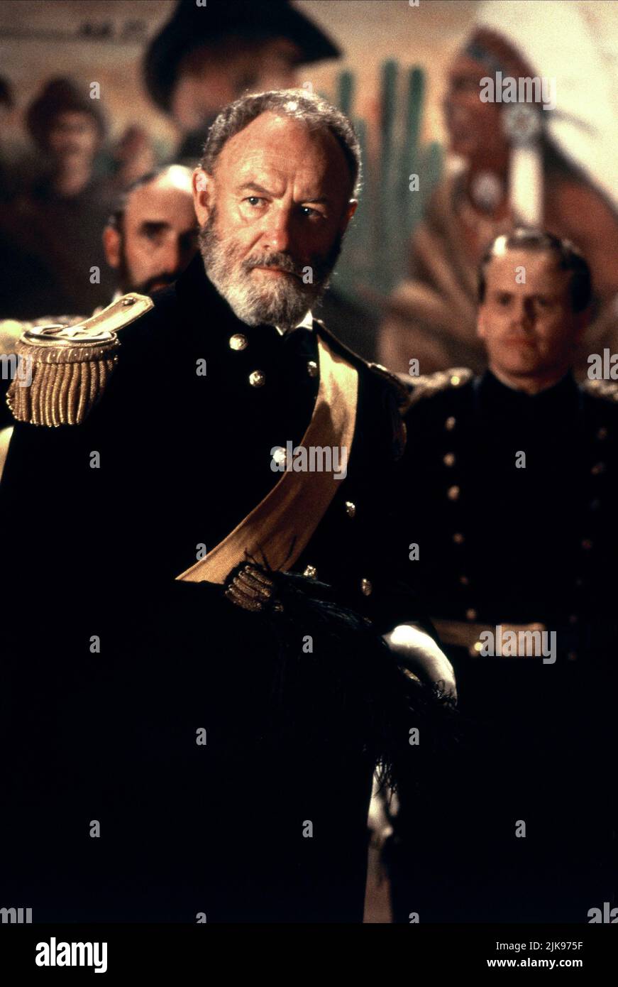 Gene Hackman Film Geronimo: An American Legend (1993) Characters: Brig ...